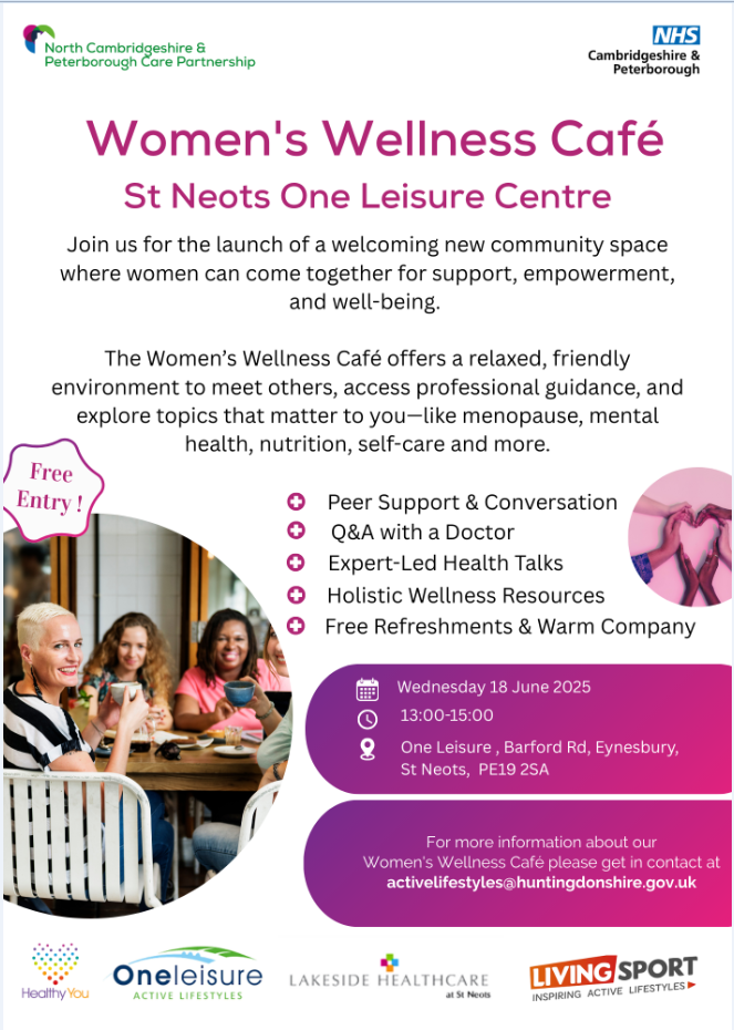 Women’s Wellness Cafe - Great Staughton Surgery